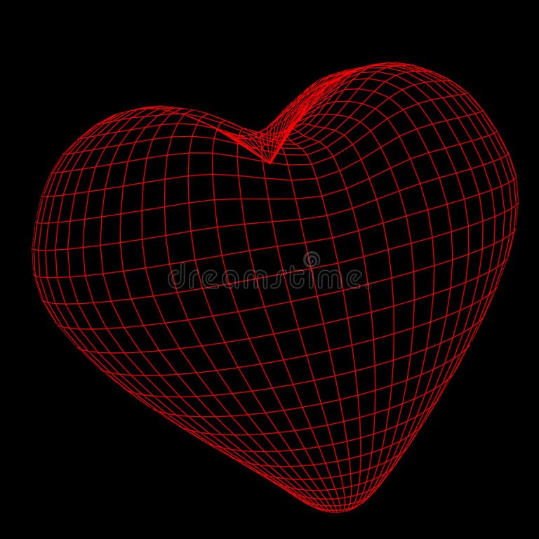 Big Red Heart Line Stock Illustrations – 1,552 Big Red Heart Line Stock ...