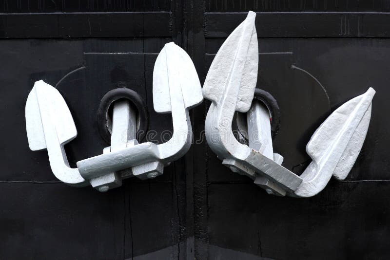 Big heavy anchor stock image. Image of heavy, white, metal - 28892633