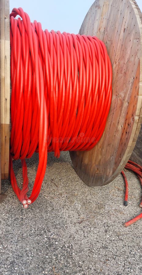 BIG High-voltage Cable Drum Also Called Electrical Conductor Reel with ...