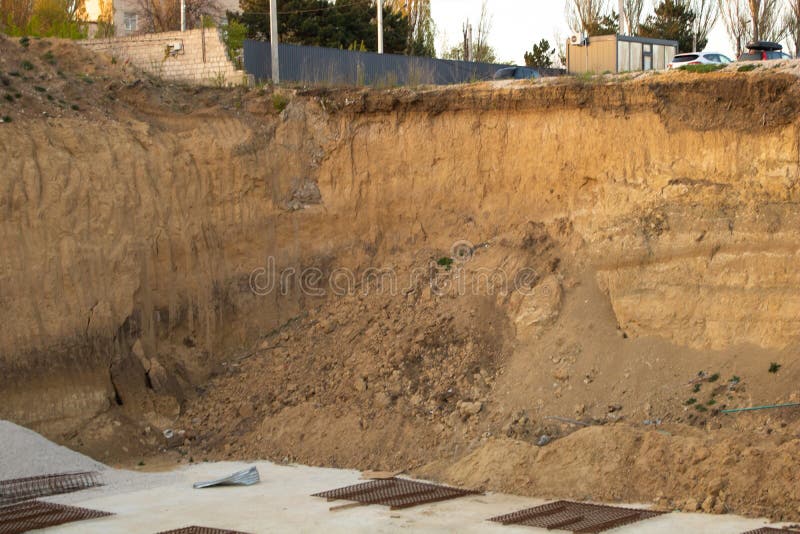 Hole In The Building Against The Sky Part 2 Stock Photo - Image of hole ...