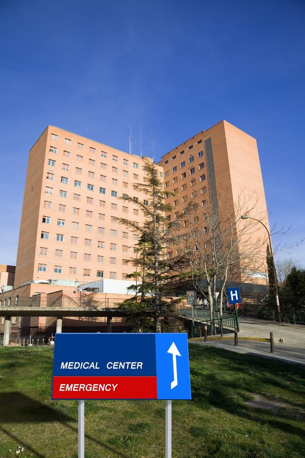 Modern Hospital building stock photo. Image of hospital - 4752766