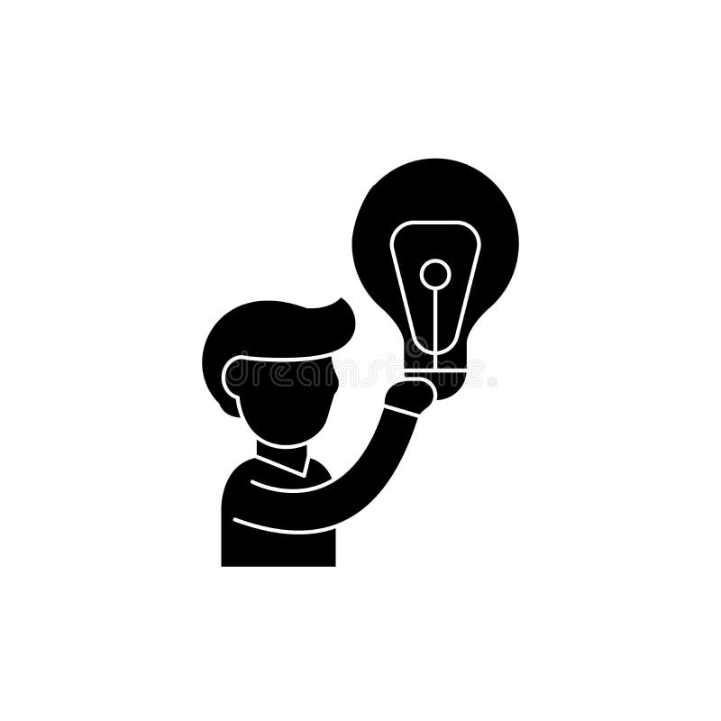 Brainstorming Black Icon, Vector Sign on Isolated Background ... Brainstorming Black Icon, Vector Sign on Isolated Background ...