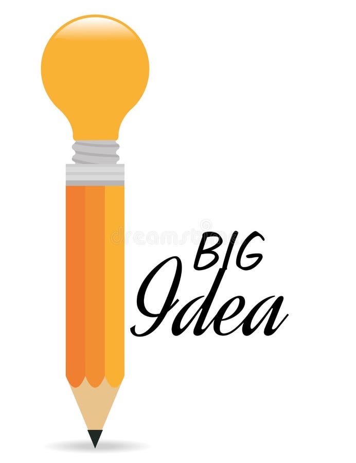 Big idea bulb design stock vector. Illustration of equipment - 59482489