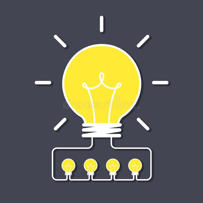 Big idea concept stock vector. Illustration of technology - 89450543