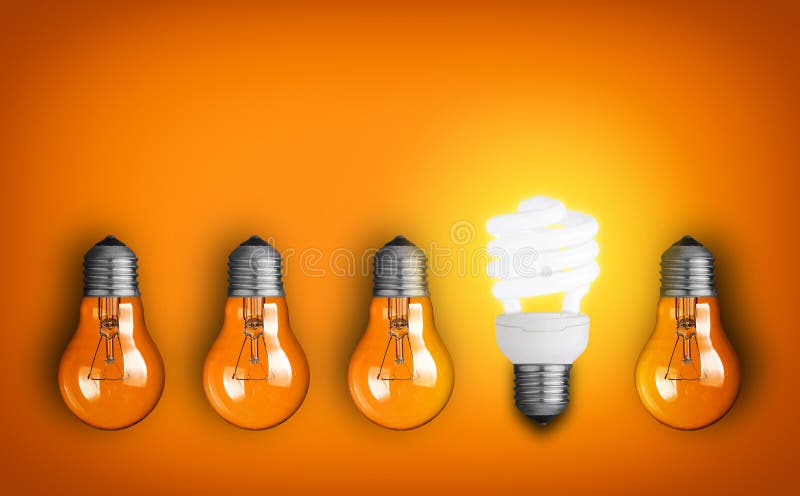 Big Idea stock image. Image of illuminated, black, orange - 38918329