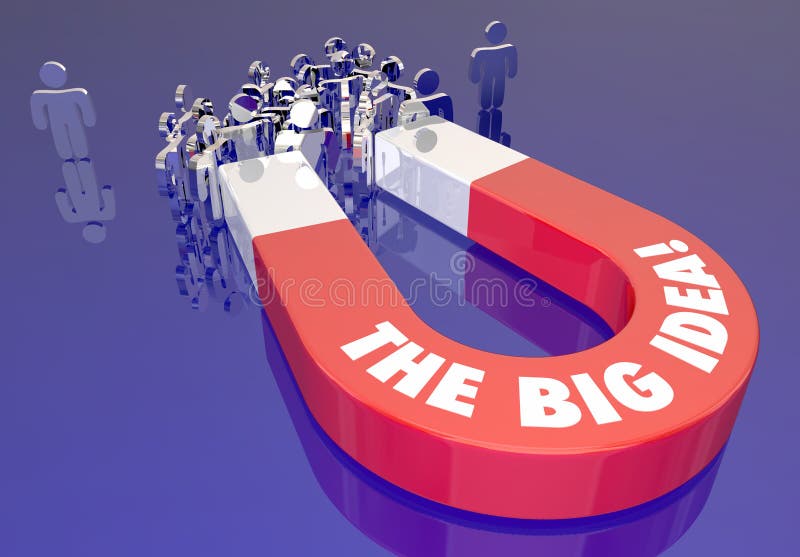 Magnet Drawing People Stock Illustrations – 162 Magnet Drawing People ...