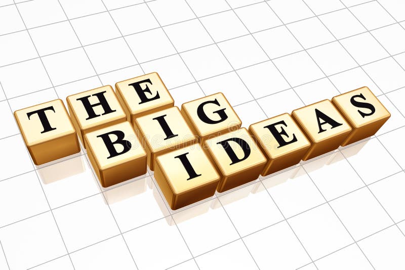 The big ideas stock illustration. Illustration of hatch - 3561037