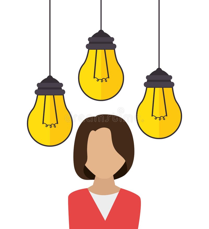 Big Ideas Graphic Design with Icons Stock Illustration - Illustration ...