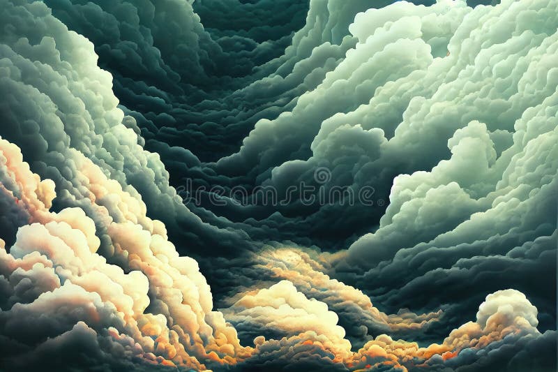 Impressive Clouds Stock Illustrations – 982 Impressive Clouds Stock ...