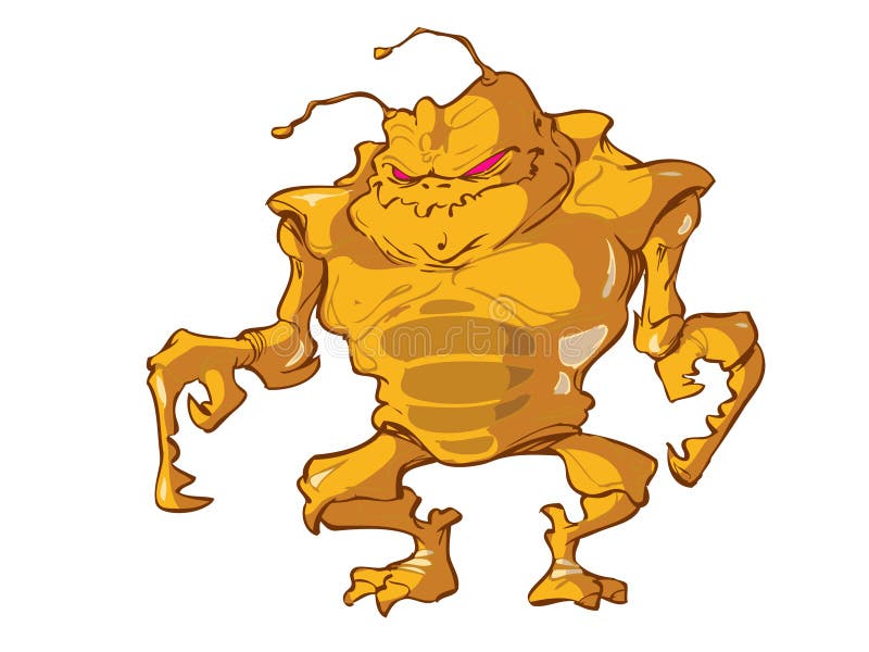 Big insect alien stock illustration. Illustration of space - 13251299