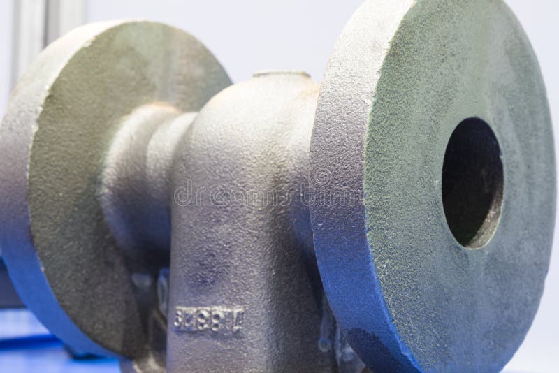 Big Iron casting parts stock photo. Image of equipment - 133247496