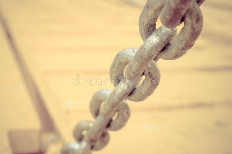 Big iron chain stock photo. Image of boat, industrial - 64682870