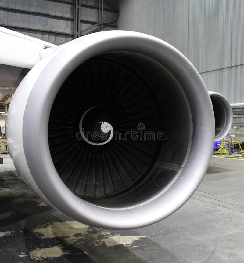 Aircraft engine stock image. Image of aeronautics, aeroplane - 44077801