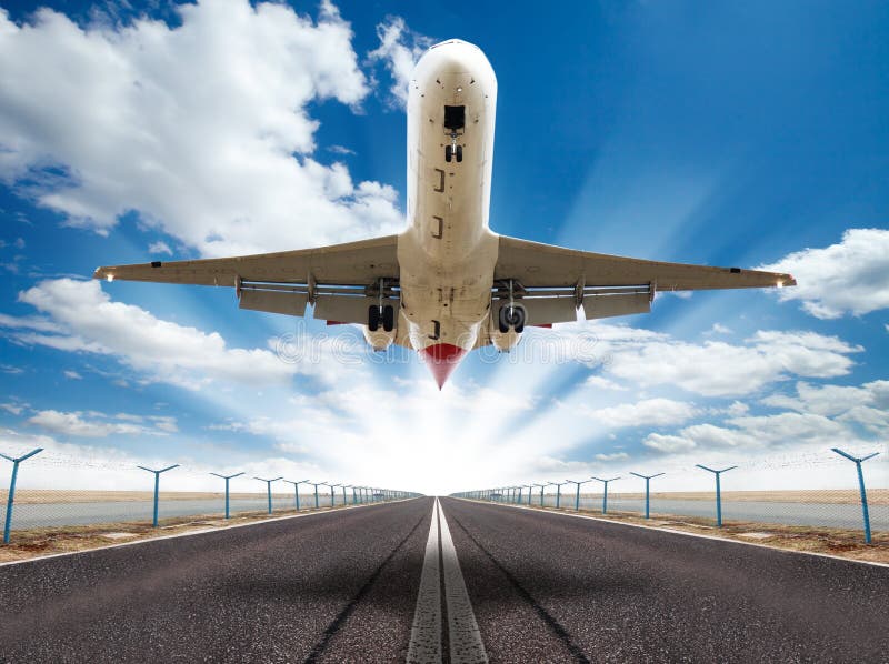 Big jet plane stock image. Image of airplane, engine - 25664915