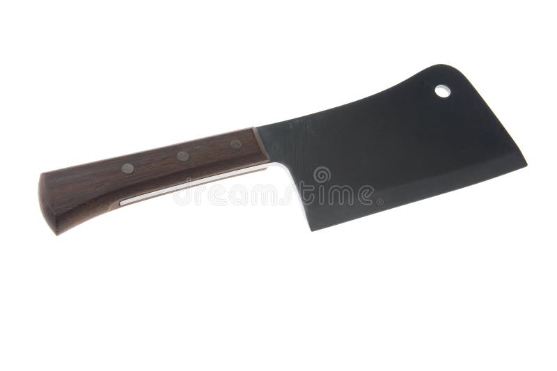 Big kitchen knife stock photo. Image of table, cooking - 8437652