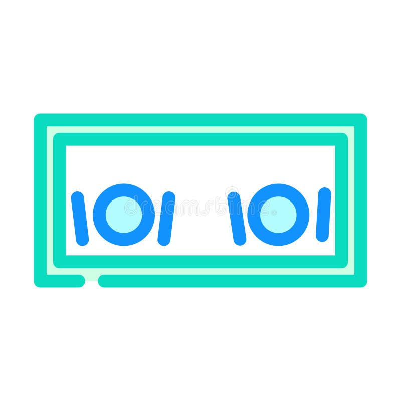 Big Kitchen Table Top View Color Icon Vector Illustration Stock Vector ...