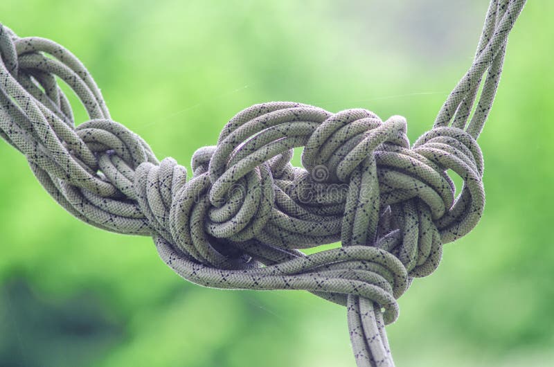Big Knot, mess of ropes stock photo. Image of heap, rope - 220867324