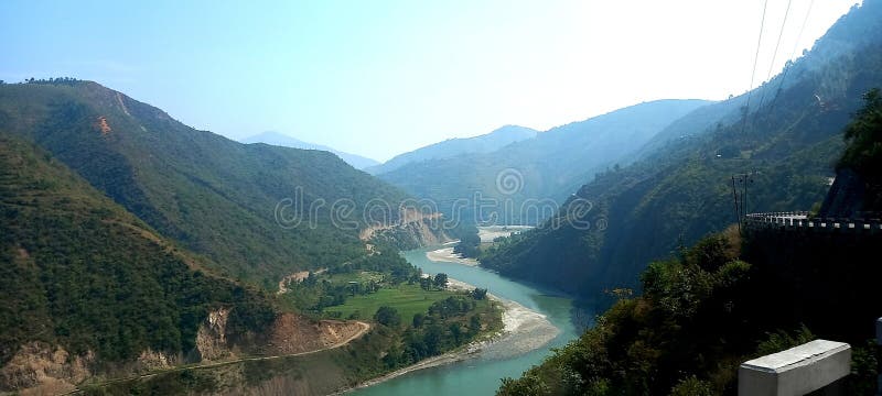 Big Koshi River Scenes of Nepal Stock Image - Image of nepal, koshi ...