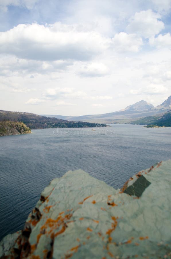 Big Lake stock image. Image of lake, horizon, water - 179451057