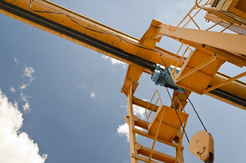 Big lifting crane stock photo. Image of hatch, hold - 101350582