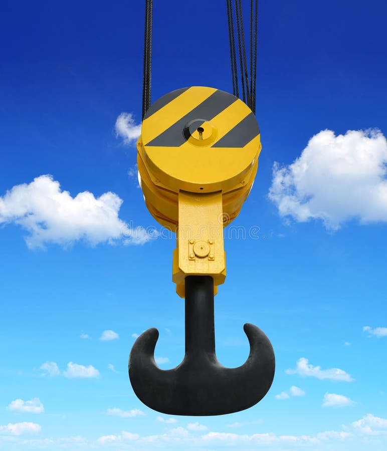 Lifting hook stock photo. Image of shipment, elevator - 29997072