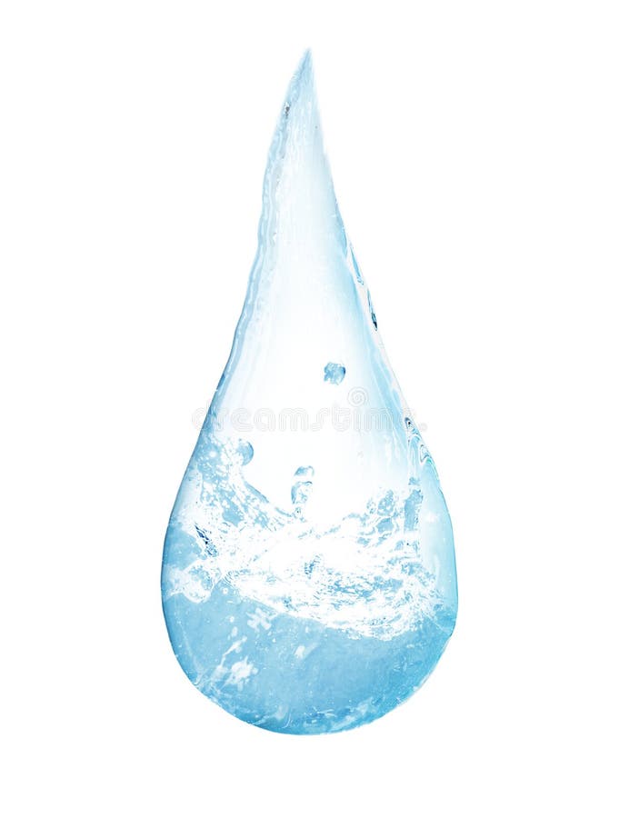 Pure blue water splash. stock image. Image of wash, drop - 112453919