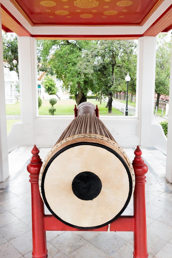 Big and long drum stock image. Image of musical, long - 44143811