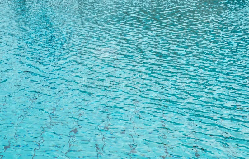 Big Luxury Swimming Pool in Hotel with Rippled Waves Pattern on the ...