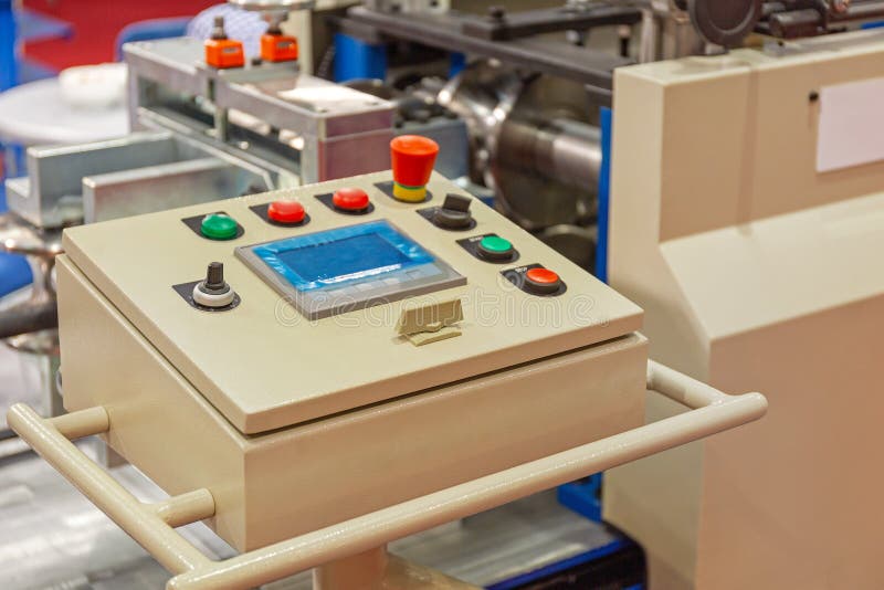 Machine Control Buttons stock photo. Image of direction - 279609714