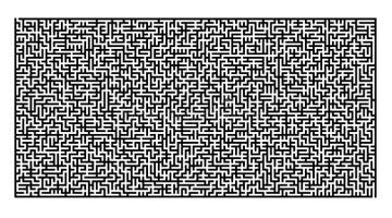Large Maze stock illustration. Illustration of maze, isolated - 54683892