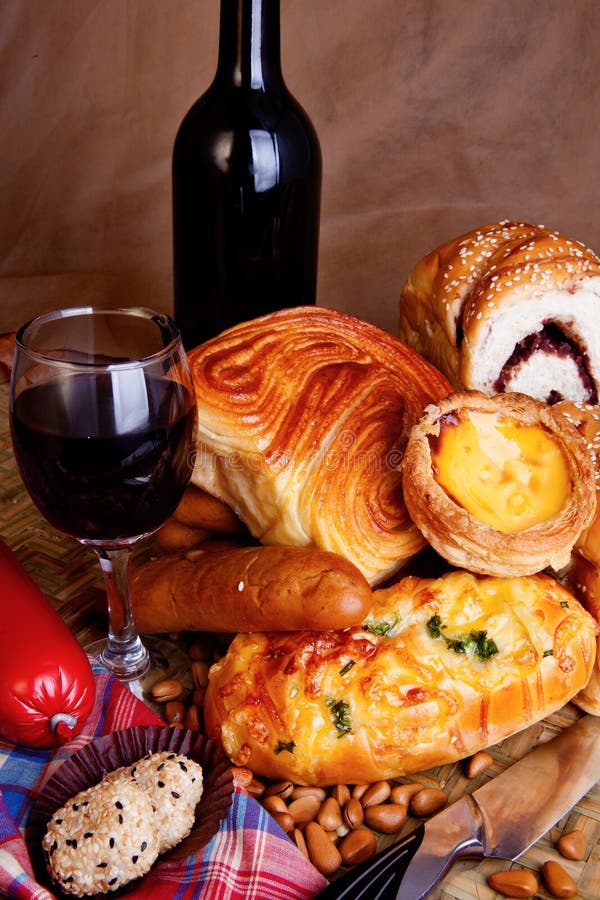 A big meal stock image. Image of food, dessert, napkin - 29466023