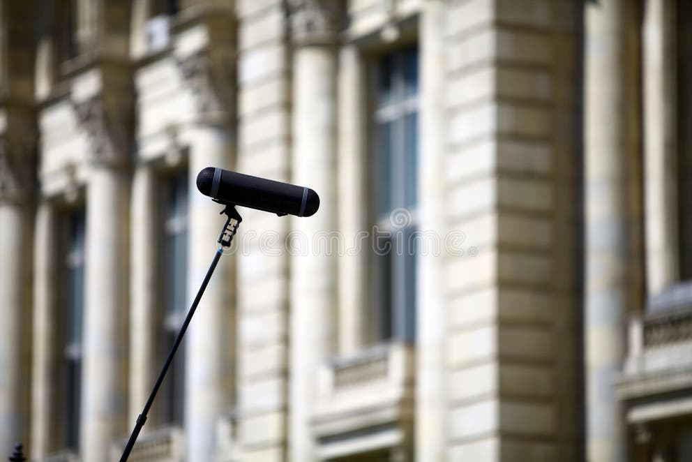 Big microphone stock photo. Image of professional, musical - 26464786
