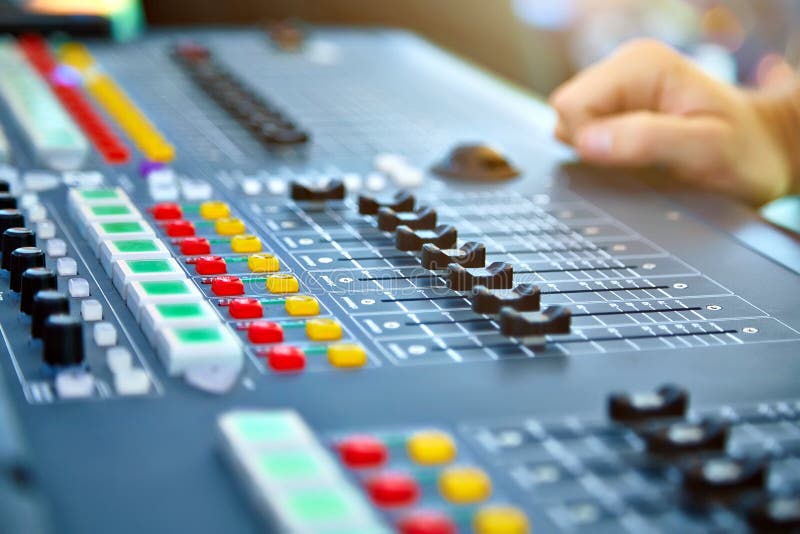 Big Mixer Console Concert Stage Stock Photos - Free & Royalty-Free ...