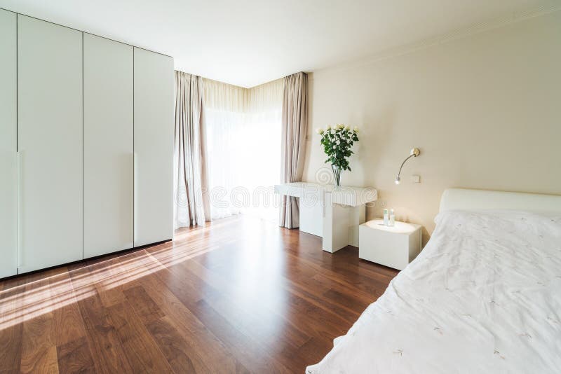 Big modern Bedroom stock photo. Image of contemporary - 47241706