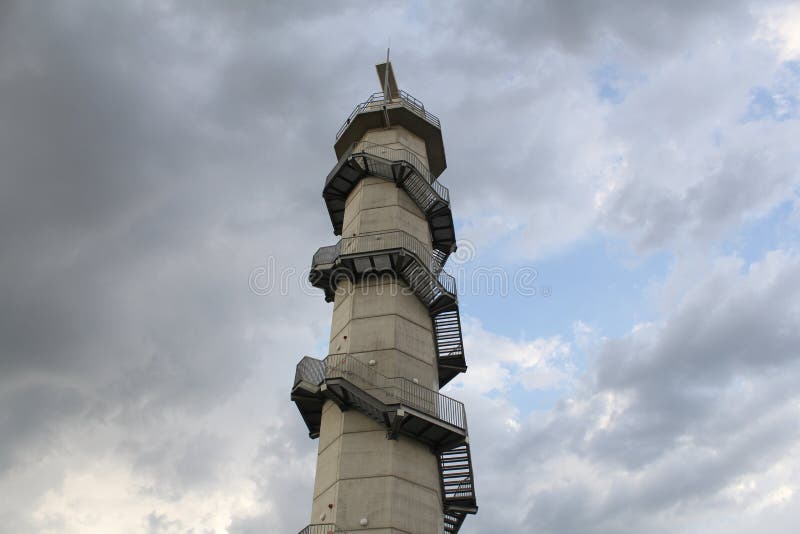 Large Radar Dish on Grand Bahama Stock Photo - Image of tracking ...