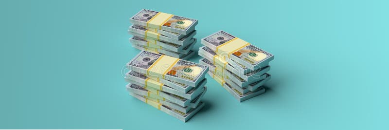 Big Money Stacks from Dollars with Blank Copy Space Backgrounds Stock ...