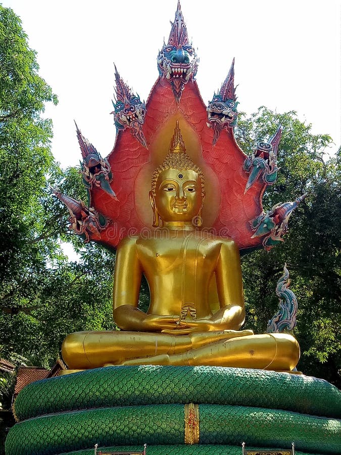 Big monk stock image. Image of monk, travel, temple - 95121717