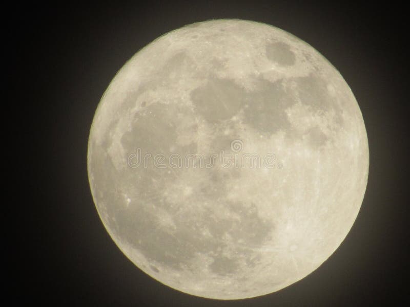 Big moon stock photo. Image of full, moon, zoom, round - 128665780