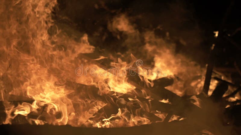 Fire, Burn Out the House, Short Circuit, Danger Stock Footage - Video ...