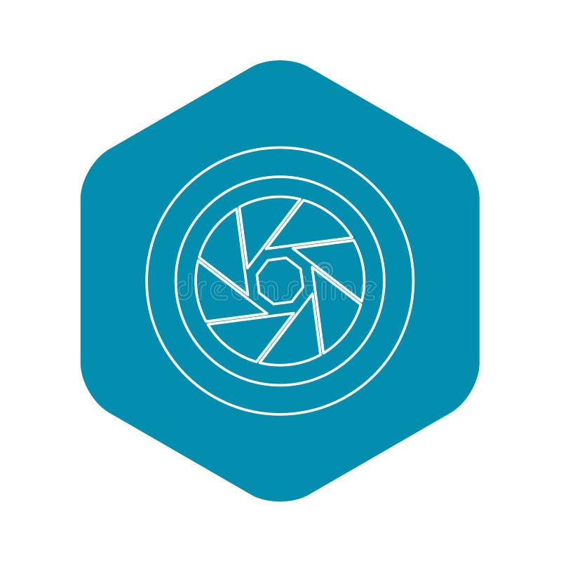 Big Objective Icon, Outline Style Stock Vector - Illustration of ...