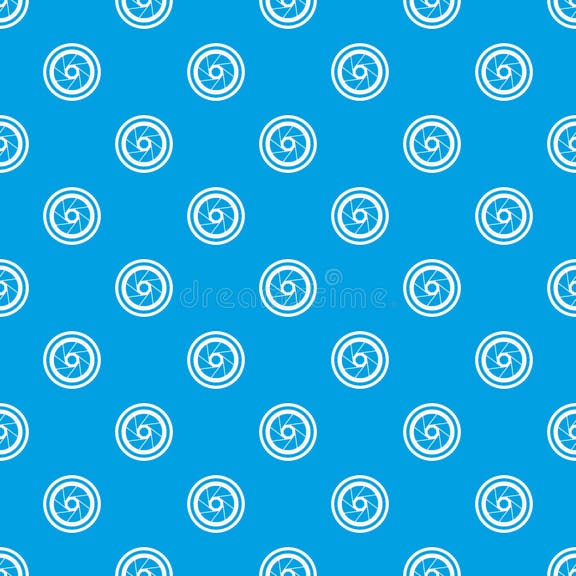 Big Objective Pattern Seamless Blue Stock Vector - Illustration of ...