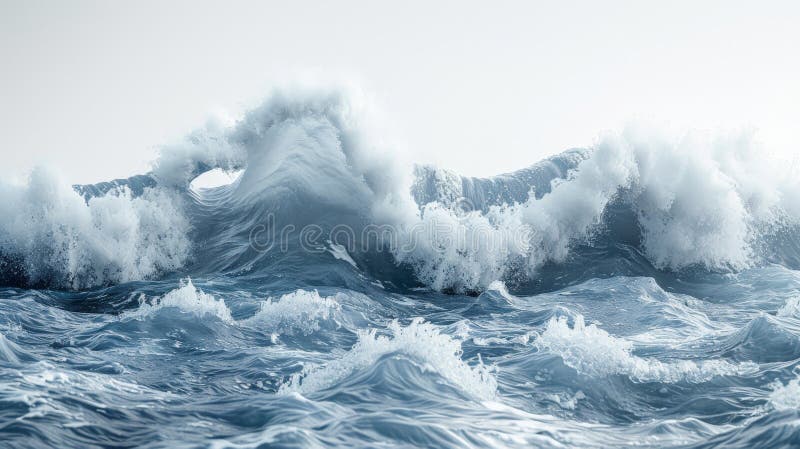 Big ocean wave stock image. Image of surf, coast, beach - 345887523