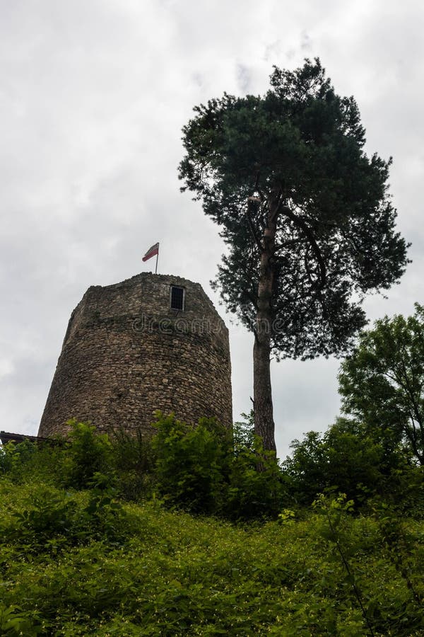 Big old castle in Poland stock photo. Image of destination - 76256110