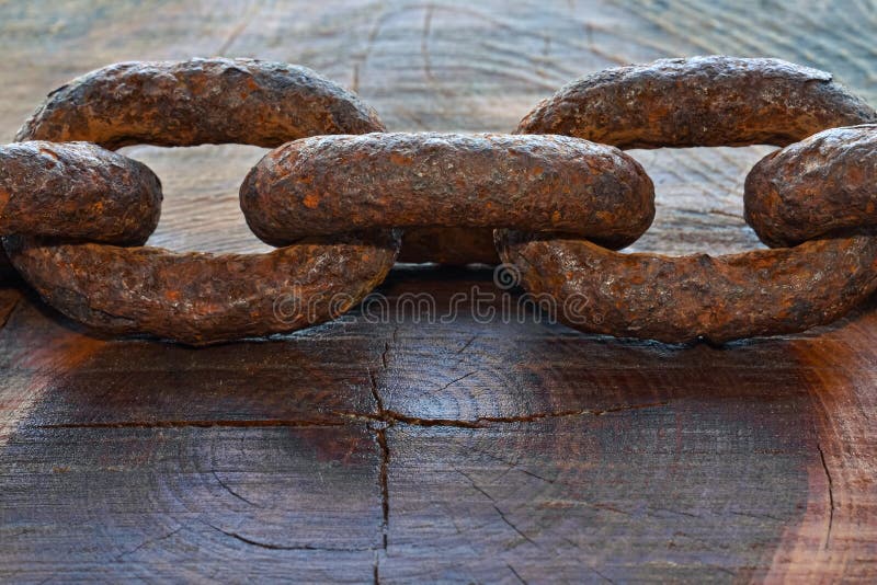 Big old chain stock image. Image of aged, chain, brown - 61899887