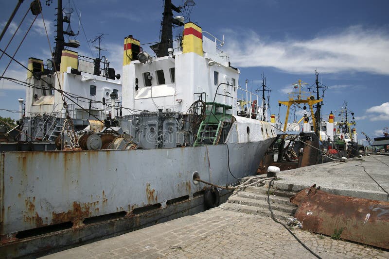 Big old ship stock photo. Image of bulgaria, dock, boat - 10414800