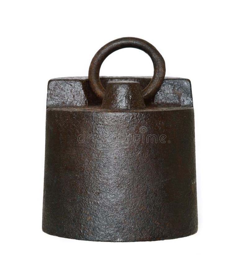 Big Old Weight - Five Kilograms Stock Image - Image of background, five ...