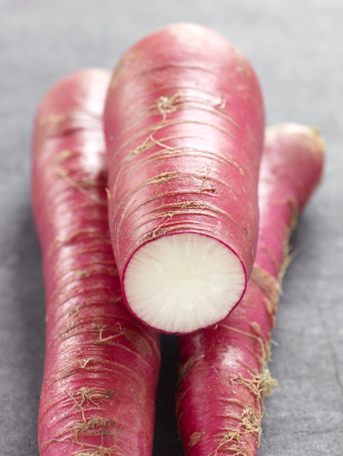 Big organic radishes stock photo. Image of chopped, three - 23705942