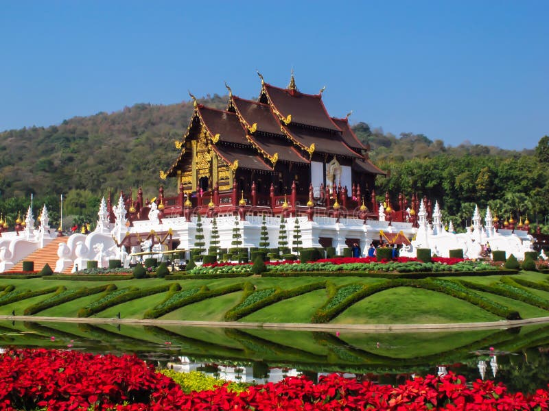 Big Palace stock image. Image of asian, flora, white - 56019499