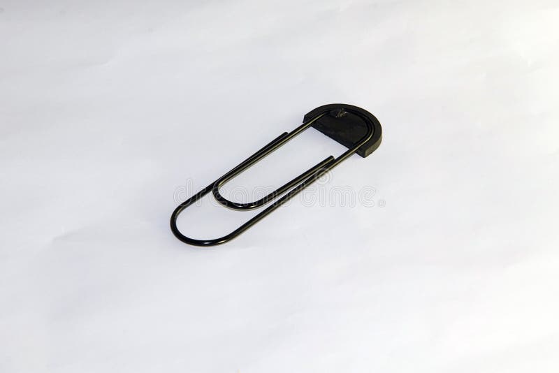 Big paper clips stock image. Image of sunshine, yellow - 88229501