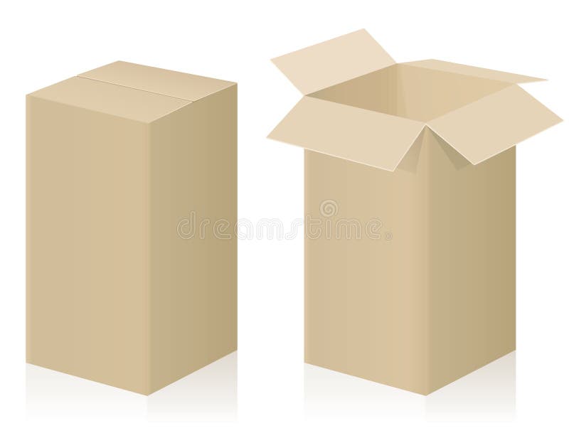 Strong Cardboard Stock Illustrations – 667 Strong Cardboard Stock ...